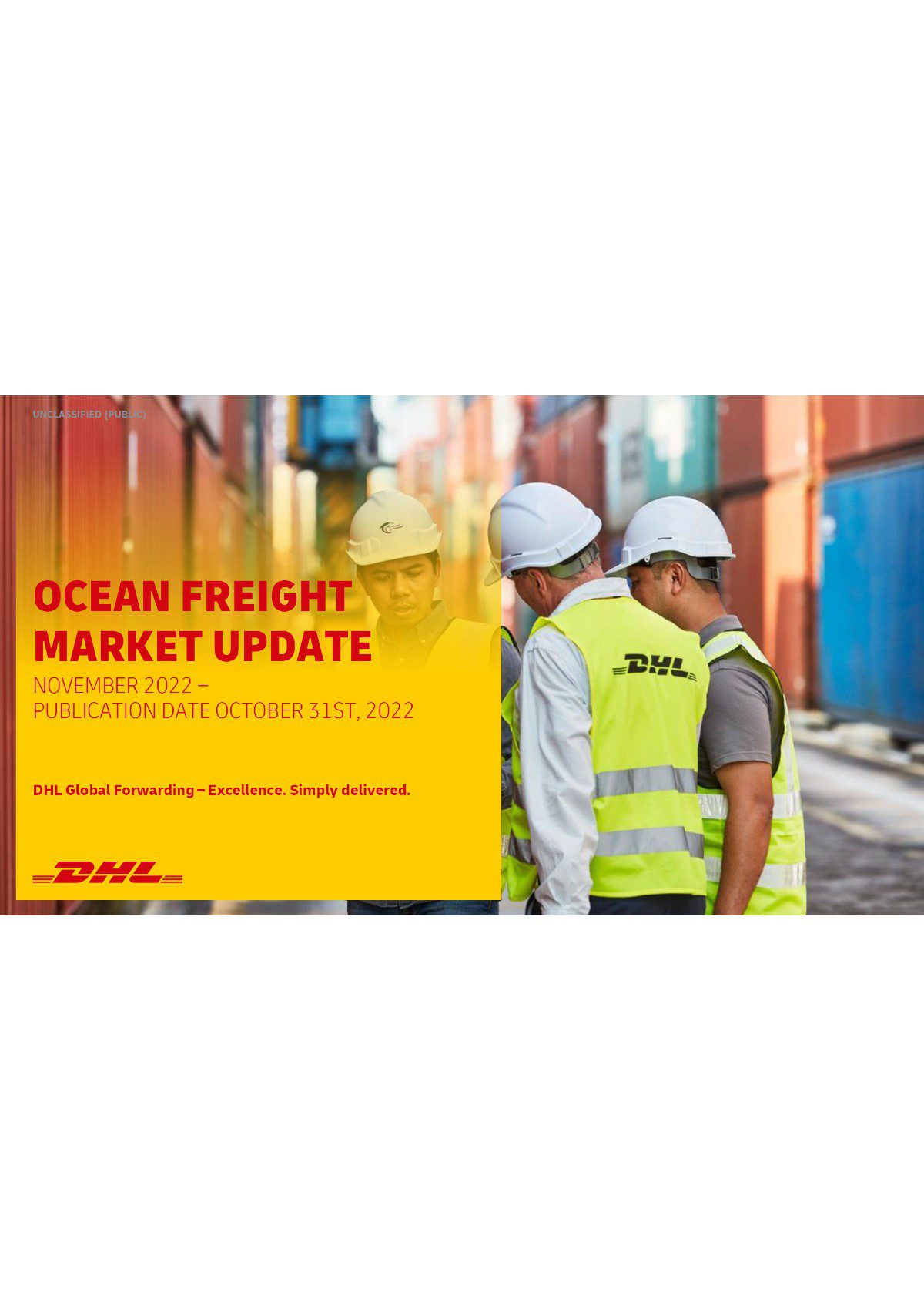 DHL Ocean Freight Market Update – November 2022 | DHL Logistics of Things
