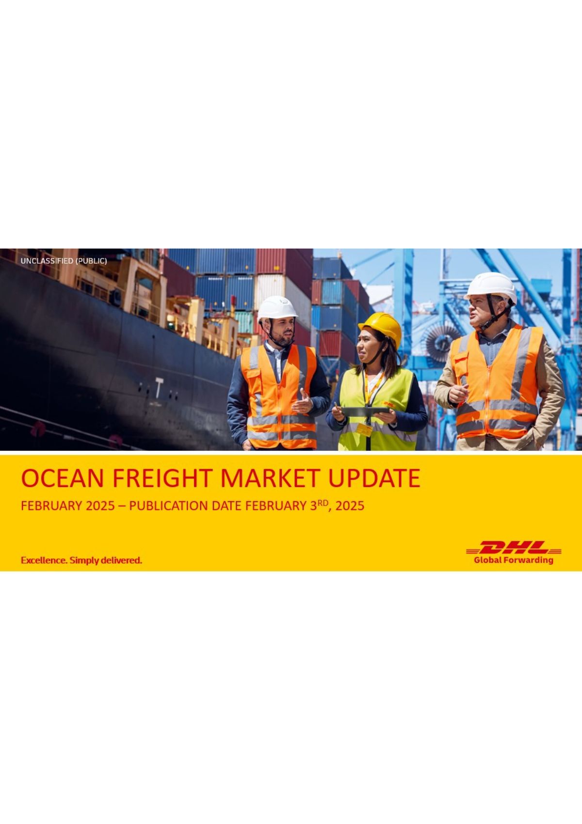 DHL Ocean Freight Market Update February 2025 | DHL Logistics of Things